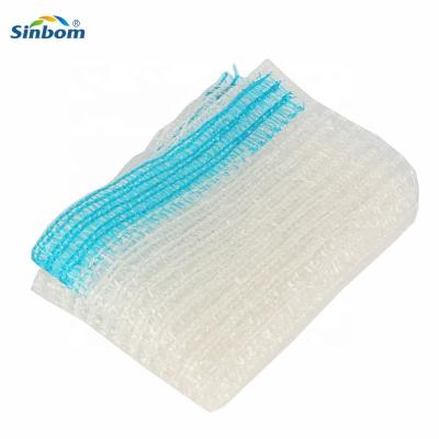 Cina 5kg White Pe Raschel Vegetable Mesh Bag per patate Capacità dipende dalle diverse dimensioni in vendita