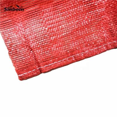 Cina Sacchetto di cipolle in rete in HDPE da 50 libbre di dimensioni efficienti per un confortevole imballaggio di aglio 35 * 60 cm in vendita