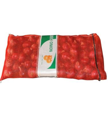 Cina 25kg 50kg Leno Onion Packing Mesh Net Sacks and Durable HDPE Frutta ortaggi confezione in vendita