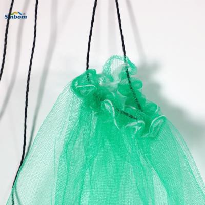 中国 70*90cm/80x100cm HDPEモノフィラメント メッシュ デート 収集 レノバッグ パームカバー 販売のため