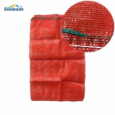 Cina 15 x 24 pollici Leno Mesh Bag per 60 kg di patate Capacità di imballaggio 5-100KG e durevole in vendita