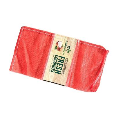 Cina Comodi sacchetti a maglia in PP per imballaggi di 50 kg di frutta e verdura in vendita