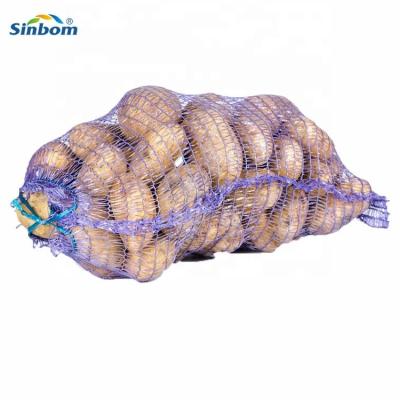 Cina 50 kg Capacità PP PE Mesh Net Raschel Bag per la raccolta di patate Agricoltura in vendita