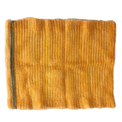 Cina Sette di rete per legno a maglia di PE personalizzato Sacchetti Raschel Orange Sacchetti per verdure in vendita