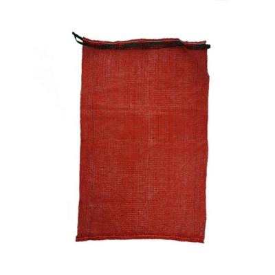 Cina 2024 Leno Mesh Tubular Net Bags For Vegetable Packing Surface Handling Hot Stamping in vendita