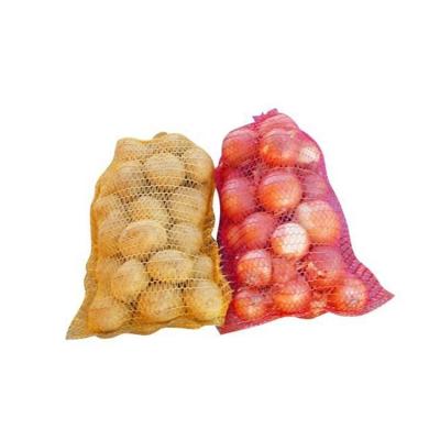 China Op maat gemaakte verpakking PP Mesh Leno Bag Roll voor groenten en fruit 15-48g Op maat gemaakte bestelling Te koop