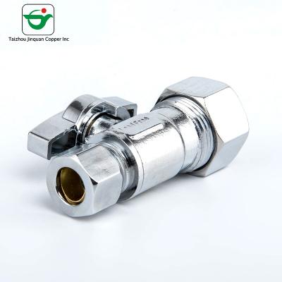 China FEM 3/8X3/8 Inch Angle Stop Shut Off Valve for sale