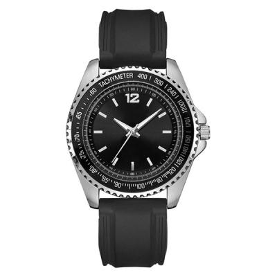 China Tachymeter Promotional Men watch with Silicon Strap for sale