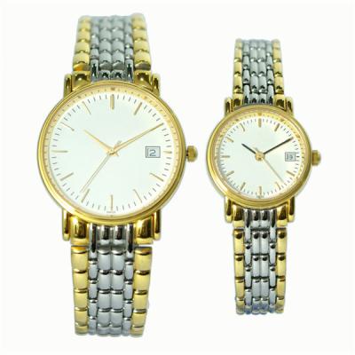 China Minimalist Stainless Steel Couple Watch for sale