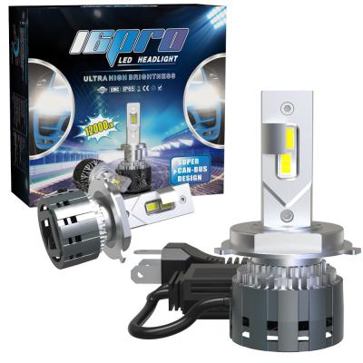 China os bulbos altos H1 H7 880 do farol do diodo emissor de luz do lúmen de 36W 3800lm conduziram a lâmpada principal do carro à venda