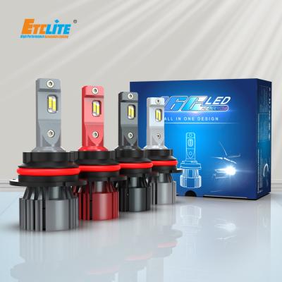 Cina Le lampadine 5000lm Hb2 del faro dell'automobile Ip65 LED Etclite I6c 9004 hanno condotto il faro leggero in vendita