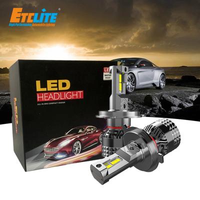 Cina L'automobile luminosa H4 ha condotto la temperatura del colore delle lampadine 10000LM 6500K del faro in vendita