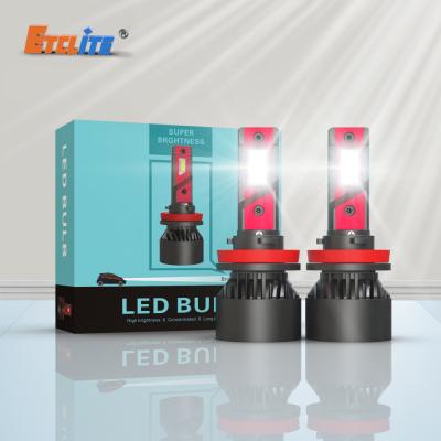 Cina Etclite F3 Factory Price H1 H3 H7 H11 Led Headlight H4 10000 Lumen Super Bright Car Led Headlight in vendita