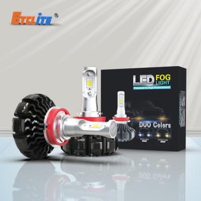 Cina lampadina Fanless del faro di 8000Lumen LED, H9 Atv Off Road che accende 12V in vendita