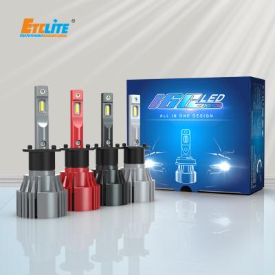 Cina 1860AW H1 12v 55w ha condotto il materiale di alluminio della lampadina 6500k 6063 del faro in vendita