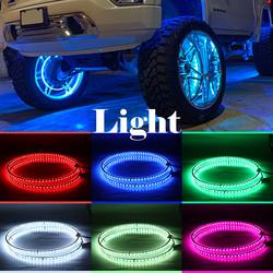 China Ip67 Waterproof Multicolor LED Headlights 12V Color Changing  With App for sale