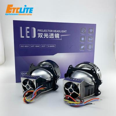 中国 16Vプロジェクター レンズのヘッドライト、55W二重ビーム プロジェクター9600LM 販売のため