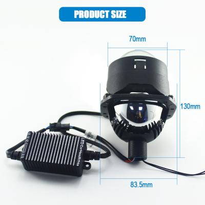 Cina Da lente principale guidata da Bi del proiettore principale Bi luminosa eccellente di alto potere delle lampadine del faro della lampada della lampadina della lente del proiettore dell'automobile Etclite con in vendita