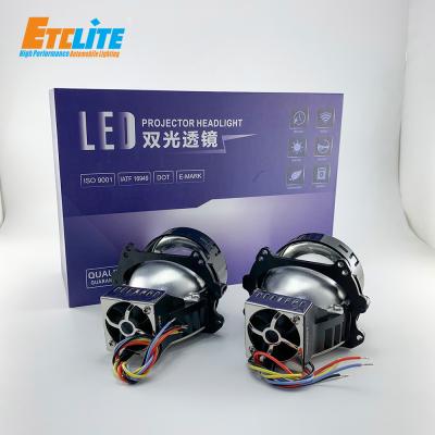 China 16000Lm LED Projector Lens , High Low Beam 6000K Projector H4 Headlights for sale