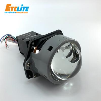 China o Bi 45W conduziu carro alto do feixe da lente do projetor da lente H1 H4 H7 do projetor do laser o baixo que denomina faróis do retrofit da alteração à venda