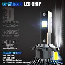 China A10 LED Canbus Decoder 5000k CCT 35W Power White  Color D1S D2S for sale