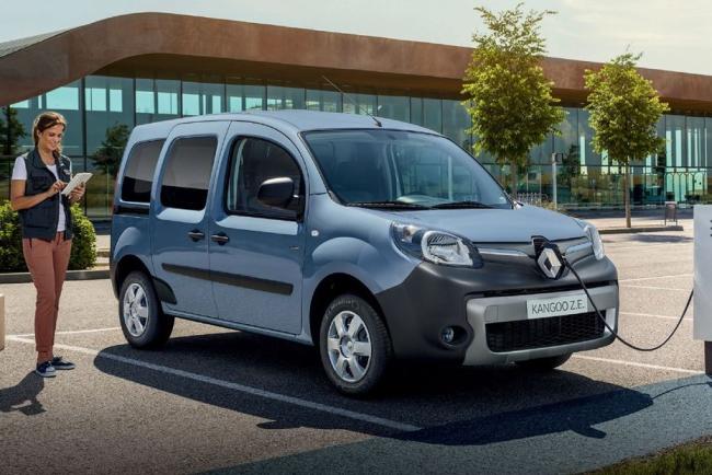 Seitenansicht Renault Kangoo Electric Front Crosss