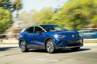 China 607km Long Range EV Cars Compact SUV Volk Swagen Id 4X 160km/h for sale