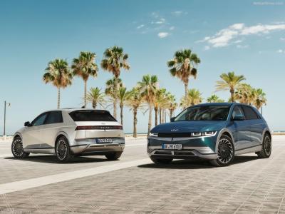China Nieuwe familie van volledig elektrische auto's van Hyundai Ioniq5 Charming, futuristisch ontwerp met 430 km bereik Te koop