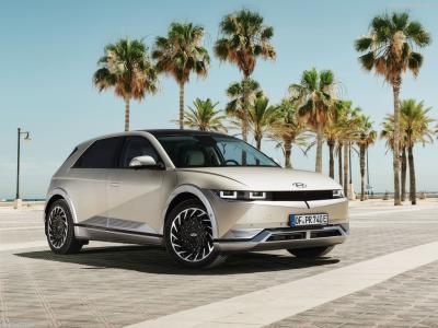 China Nieuwe familie van volledig elektrische auto's van Hyundai Ioniq5 Charming, futuristisch ontwerp met 430 km bereik Te koop