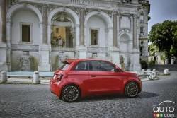 China 2024 FIAT 500e FWD Mini electric Cars 42kwh battery with 94mph top speed Te koop
