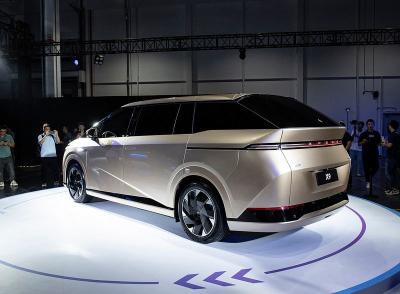 China Groothandel Elektrische auto Gebruikte nieuwe auto's XPENG X9 2024 Big Mpv 4dw 5deur 7seat Xiaopeng X9 Big Suv Energy Vehicle Te koop