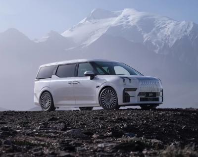 중국 지크 009 순수 전기 럭셔리 MPV MPVS 140kwh 배터리 822km CLTC 범위 0-100km/h 4.5초에 판매용