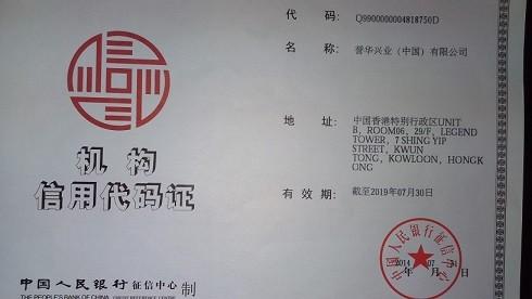 Bank credit certificate - Fame Resort Limited