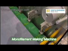 4800 Dtex PP Monofilament Extrusion Line