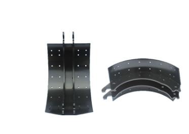 Cina Le ganasce del freno del rimorchio dei semi di BPW 12T freno l'OEM nero del ceppo 180mm in vendita
