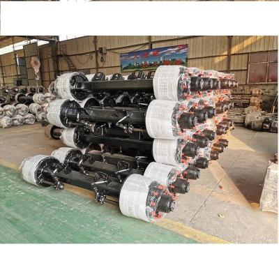 Cina Giro 1.84M Semi Trailer Axles ISO9001 Front Steering Axle Blue 420x220mm in vendita