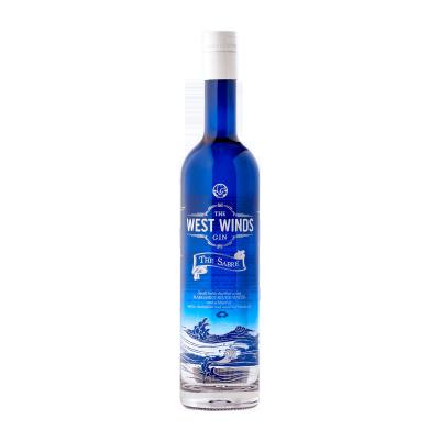 Cina 750 ml, 1000 ml, 1,75 L Stampo personalizzato, Bottiglia di vetro Grigio Oca/barraccio rotto, Bottiglia di vetro Ariane in vendita