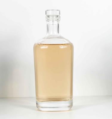 中国 750ml アルパインウイスキー ガラスボトル - カスタマイズ、スーパーフリントガラスボトル、アメリカンラム 販売のため