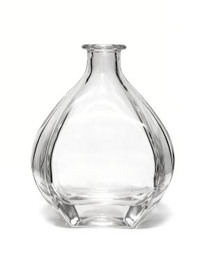 China 750ml GLASS DECANTER, ARMAN BRADY XO GLASS BOTTLE, VODKA, WHISKEY for sale