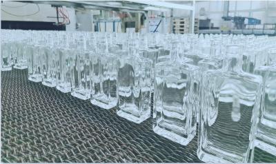 China Hot Stamping Decal Unique Liquor Bottles 500ML 200ML Mini Rum Bottles for sale