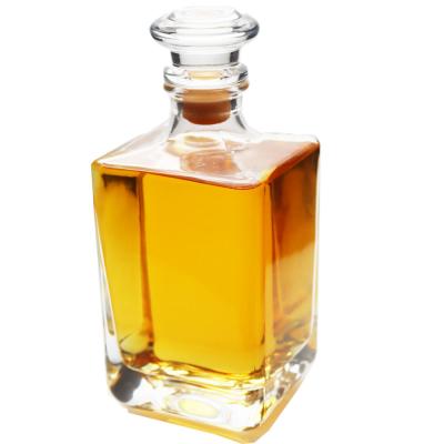 China 200ml 500ml ODM Glass Spirit Bottle 200ml Alcohol Bottles Decal Painting for sale