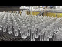 Van de het Glasfles van de aluminium Hoogste Karaf SGS FDA 21.5mm 50ML-1750ML