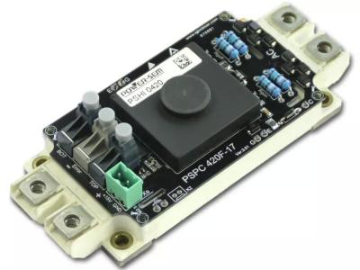 China igbt driver plug and play series of optical control  for 17 mm IGBT module 1700 V, 600 A for sale