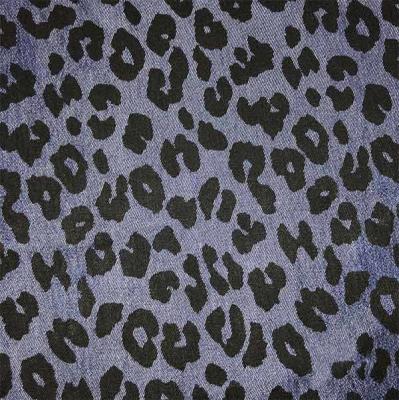 China Van het het Denimweefsel van het luipaardjasje 200gsm vrijheid afdrukken kleding stof Non Washable de Keperstofslijtage Te koop