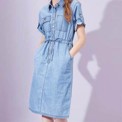 Cina Tessuto del denim del lavaggio della luce 4.5OZ in vendita