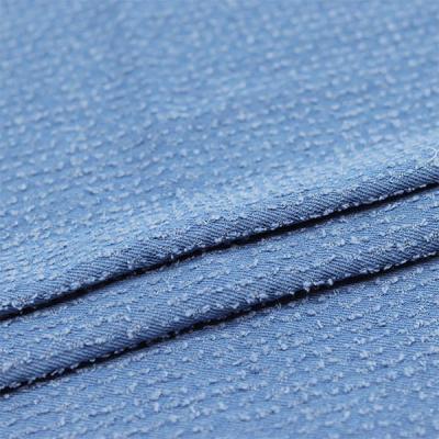 China Van het Katoenen van de de lentezomer het Ponsengat Gewassen Denim 10OZ 150cm Stoffenbroodje Te koop