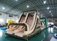 China Inflatable Boot Camp Obstacle Course Challenge / Outdoor Inflatable Obstacle Course for sale