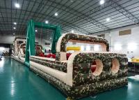 China Inflatable Boot Camp Obstacle Course Challenge / Outdoor Inflatable Obstacle Course for sale
