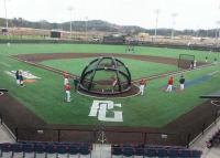China Baseball Batting Backstop Inflatable Event Tent For Street Performance for sale