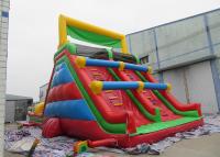 China Outdoor Crazy Interactive Inflatable Obstacle Challenges For Playground for sale